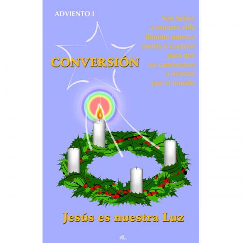 Poster Semana de Adviento 1 (Conversión) - Paulinas México